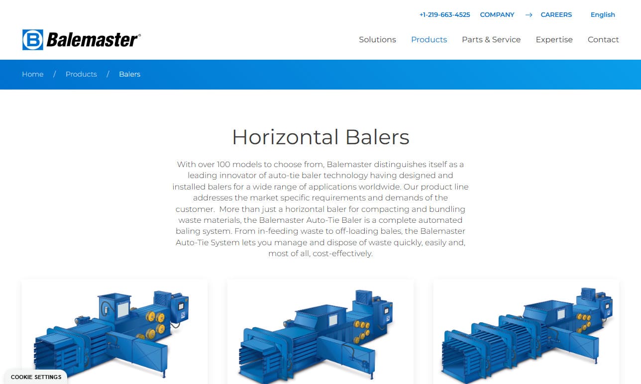 Balemaster® | Industrial Baler